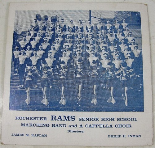 Vintage 45 Record 1960's Rochester, PA Rams Band & Choir Kaplan Inman ...