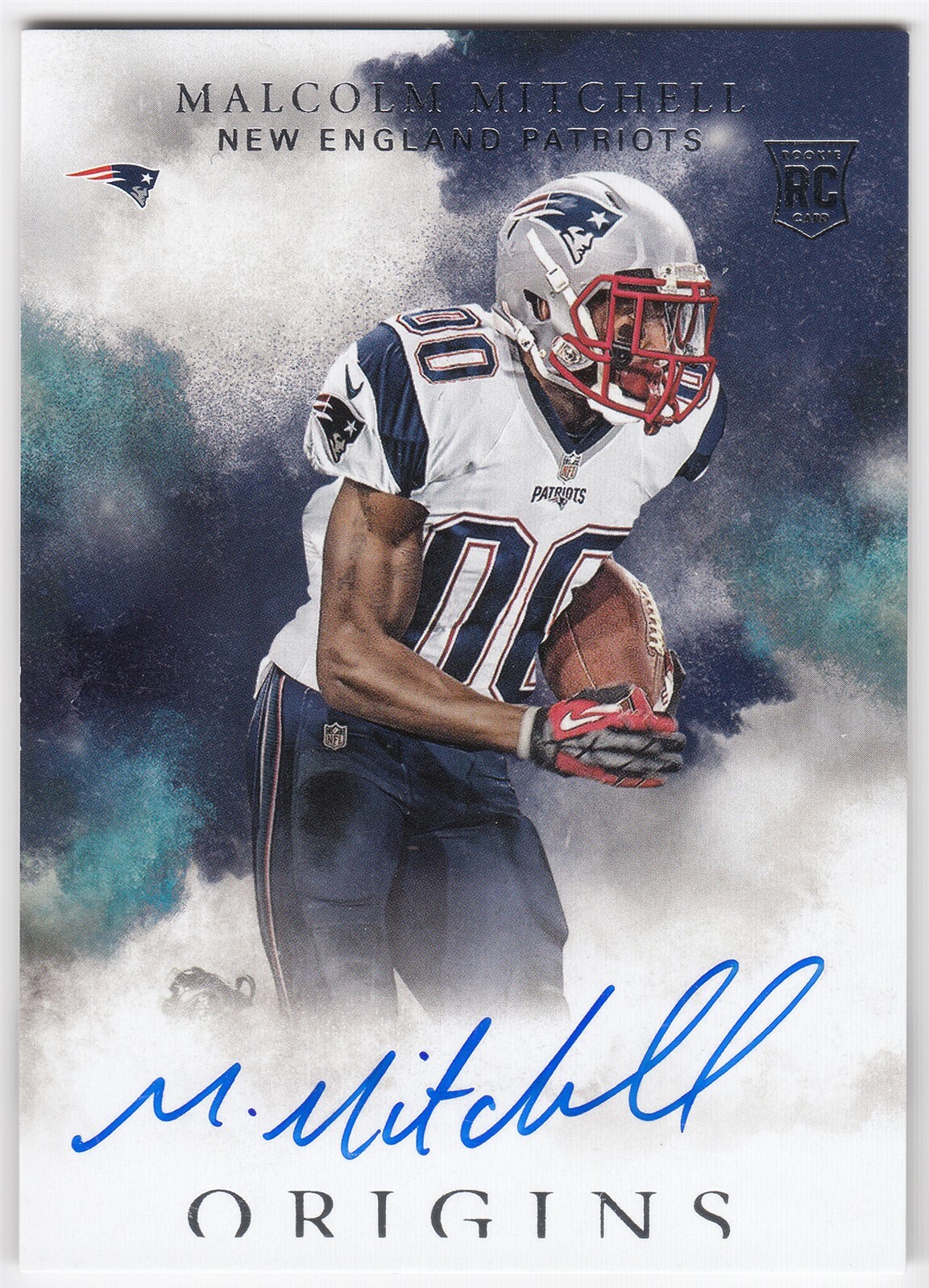2016 Panini Origins Rookie Autographs MALCOLM MITCHELL 124 N.E ...