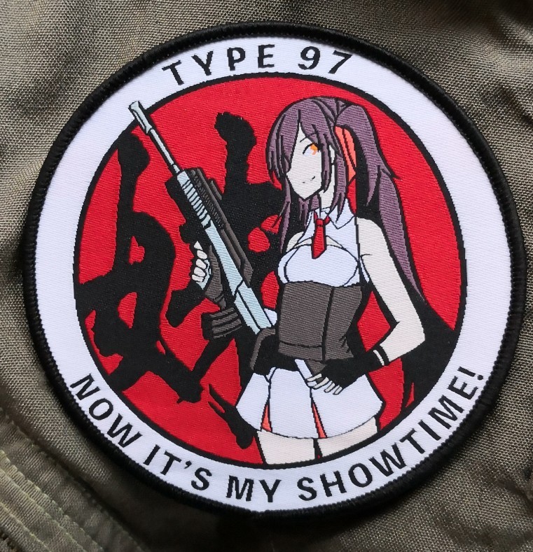Girl's Frontline cosplay QBZ-97 Type 97 GFL anime girl morale airsoft ...