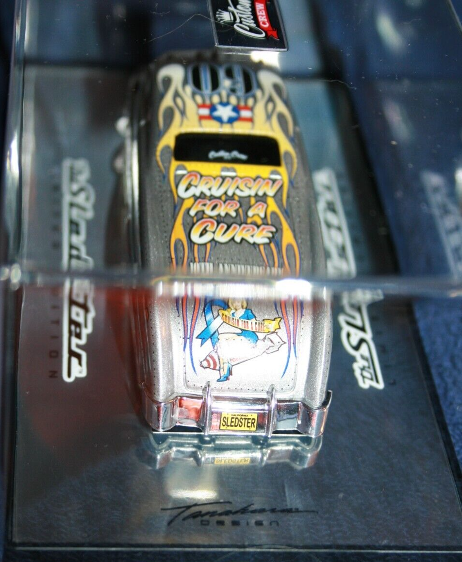HOT WHEELS CUSTOM CREW BIG LOUS SLEDSTER CRUSIN FOR A CURE | eBay