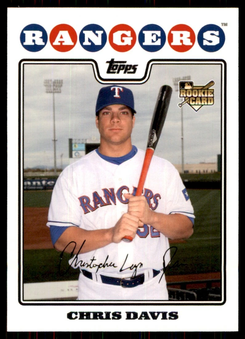 Chris Davis Rookie Card