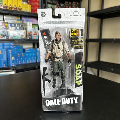 CALL OF DUTY SOAP 6" FIGURE JOHN MacTAVISH BLACK OPS 4 / 2018 *NEW ...