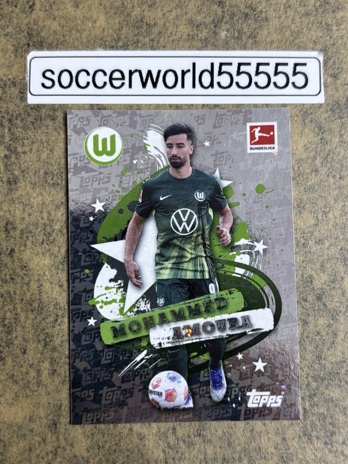 TOPPS BUNDESLIGA 2025/26 - Sticker Nr. 294 - MOHAMMED AMOURA | eBay
