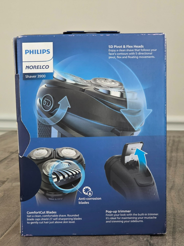 Philips Norelco Shaver 3900 Series, Wet and Dry Electric Shaver with P ...