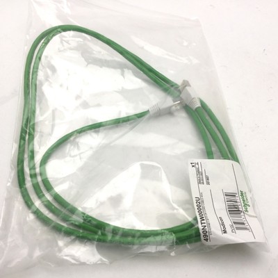 New Schneider Electric 490NTW00002U Ethernet Cordset, RJ45 to RJ45 ...