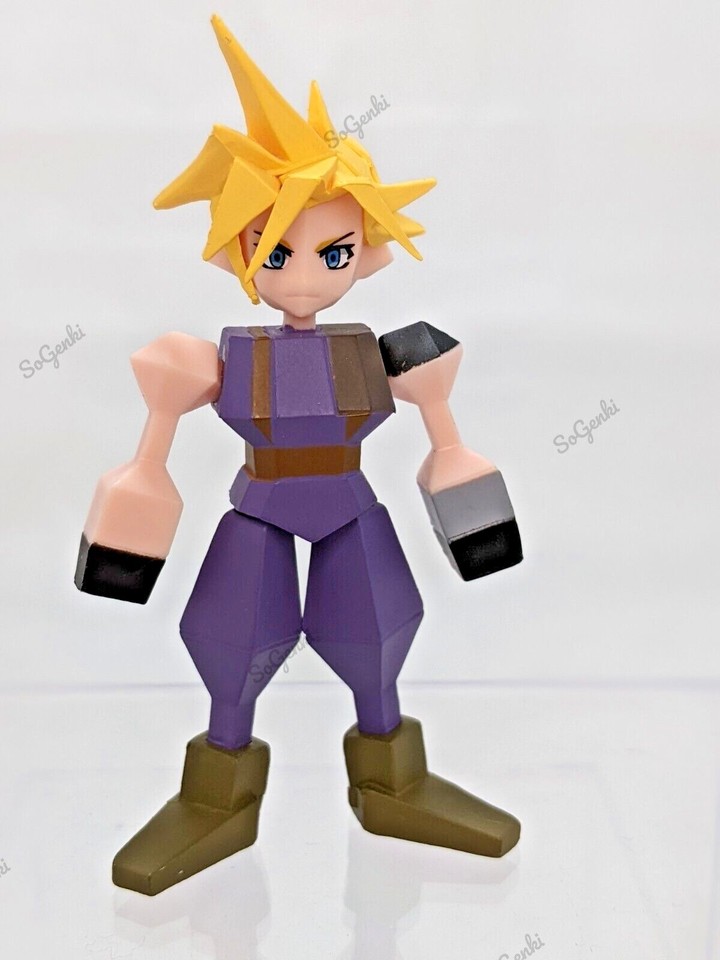 Final Fantasy VII Polygon Retro Figure Pick Your Character FF7 FFVII ...