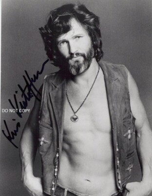 KRIS KRISTOFFERSON Autographed Signed 8x10 reprint Photo #4 !! | eBay
