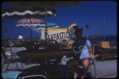 Tanfastic Sign Worlds Fastest Tan Man 35mm Slide 1960s Kodachrome | eBay