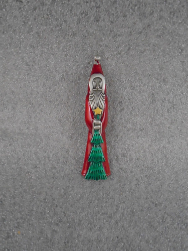 Signed JJ Christmas Enamel Santa Pin/Brooch | eBay