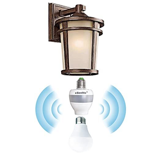 Motion Sensor Light Socket, Detector Screw Bulb Adapter | eBay