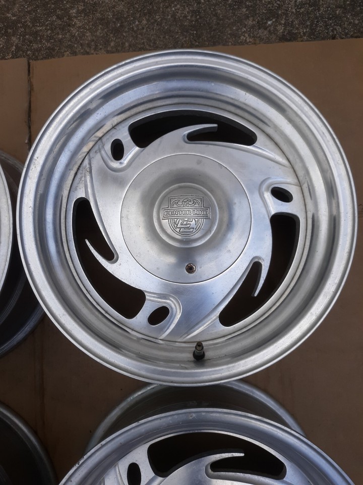 Center Line Wheels 15x8 Chevy-Ford-Mopar Set | eBay