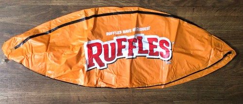 Ruffles Chips NBA Basketball Huge Jumbo Vinyl Inflatable Beach Ball Vtg ...