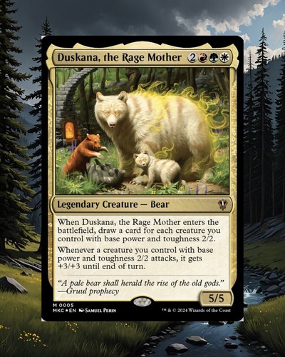 EDH Bear Deck - Commander MTG Magic the Gathering | eBay UK