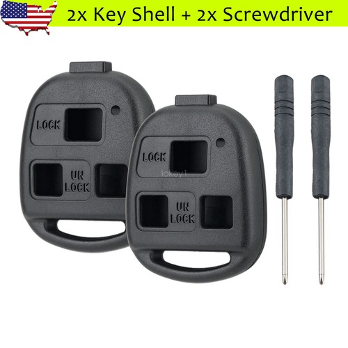 2 For 1999 2000 2001 2002 2003 Lexus RX300 ES300 LX470 Remote Key Fob ...