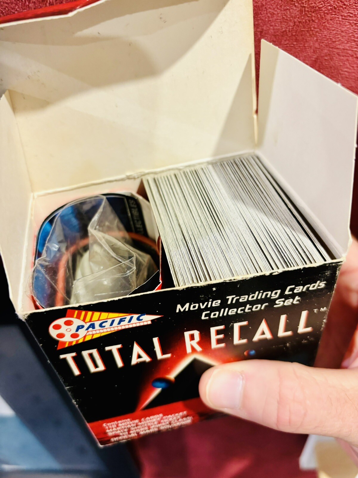 Total Recall Original Set Of Trading Cards In Box RARE 🔥 | eBay