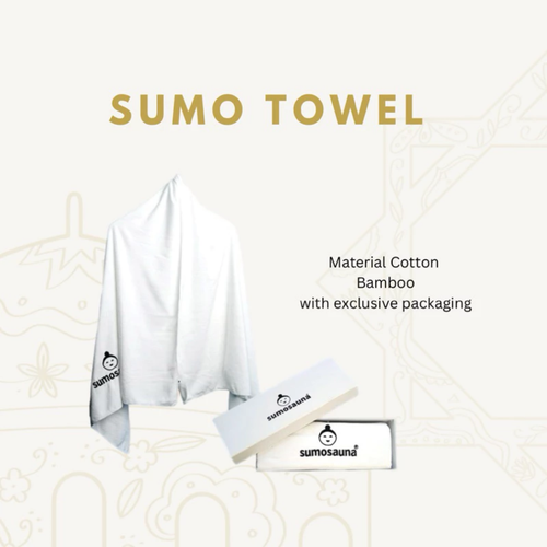 1Pcs Towel Bamboo By Sumosauna White And Black Perfect | eBay