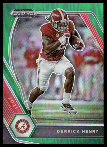 Derrick Henry 2021 Panini Prizm Draft Picks Collegiate Green #81 ...