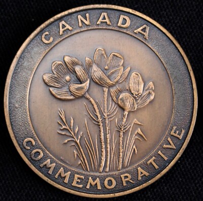 1870-1970 CANADA COMMEMORATIVE COPPER MEDAL - Manitoba Centennial ...