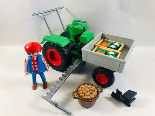 sympa tracteur ferme maraicher 3074 Playmobil ( fermier ) 2144 | eBay