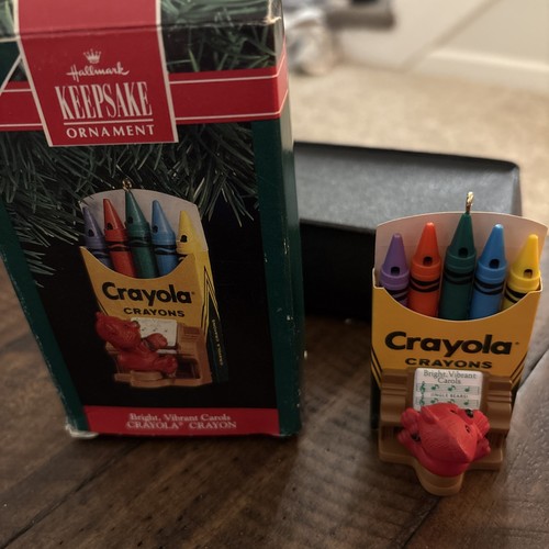 1991 Hallmark Keepsake Collector's Series Crayola Crayons Ornament | eBay