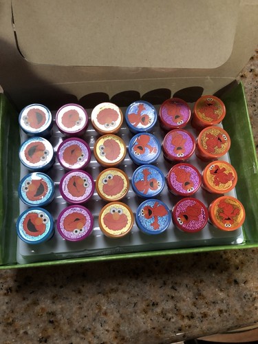 Elmo Sesame Street Stamp Art 24 Pcs for sale online | eBay