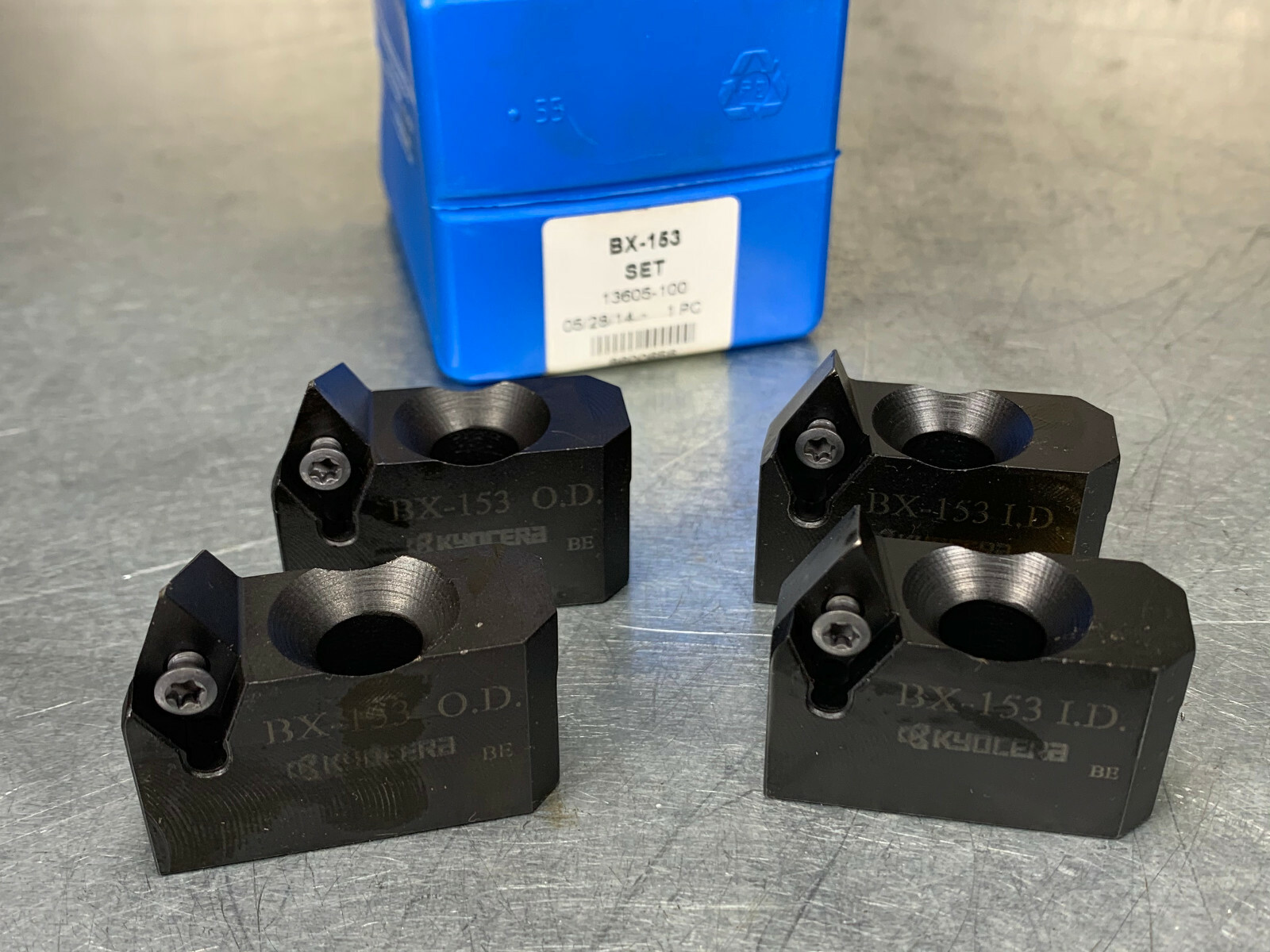 Kyocera BX 153 SET API Ring Groover Indexable Milling Cartridge Set ...