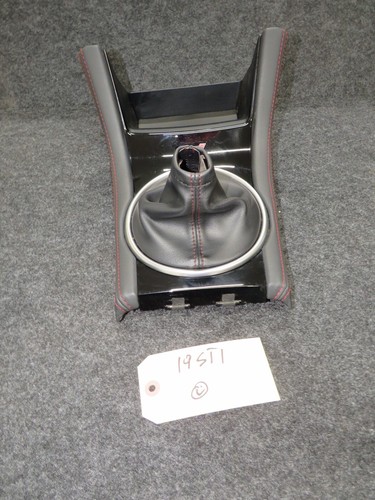 2019 Subaru WRX STI Shifter Shift Trim Surround Boot OEM 15-21 Piano ...