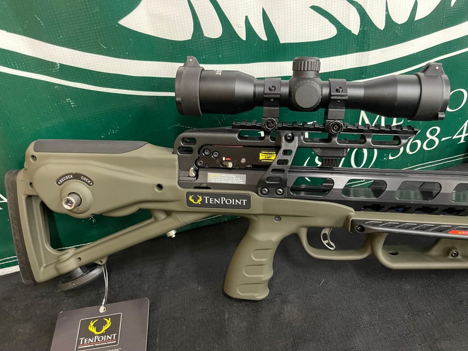 TenPoint Venom X Crossbow Moss Green Package AUTHORIZED DEALER Brand ...