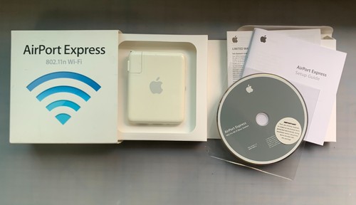 Apple Airport Express Base Station A1264 MB321LL/A Wifi Wireless Router ...