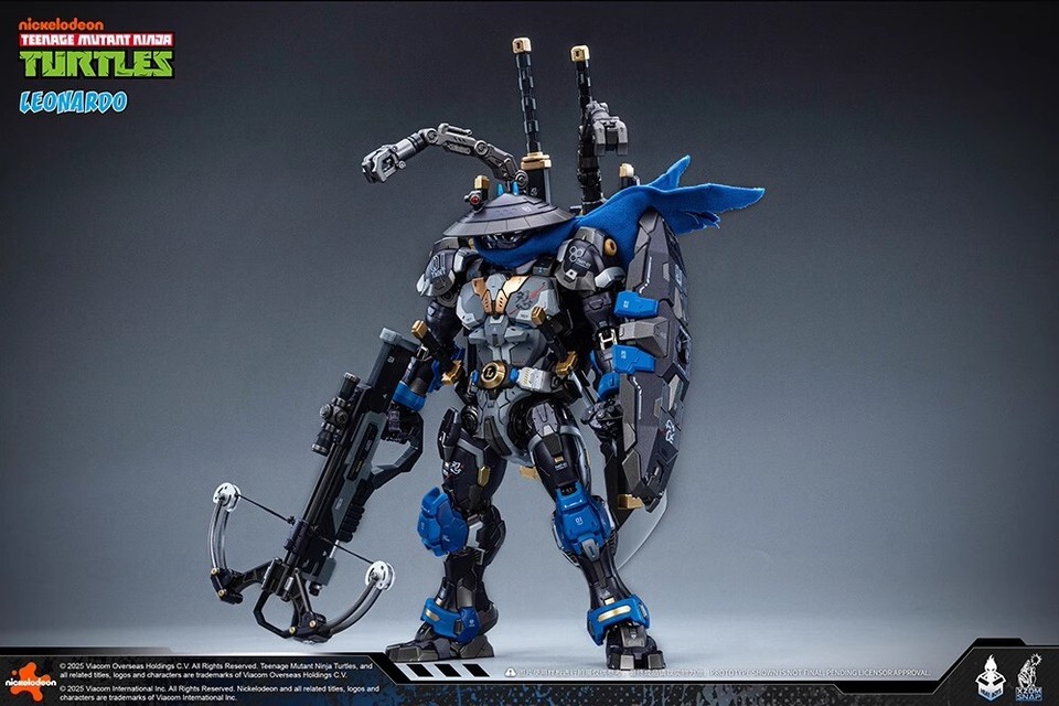 IN STOCK HEATBOYS HB0071 Alloy Mecha Leonardo 40th Anniversary Edition ...