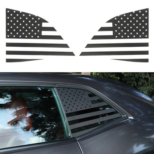 Exterior Rear Window Sticker Trim Decals for Dodge Challenger 08+ USA ...