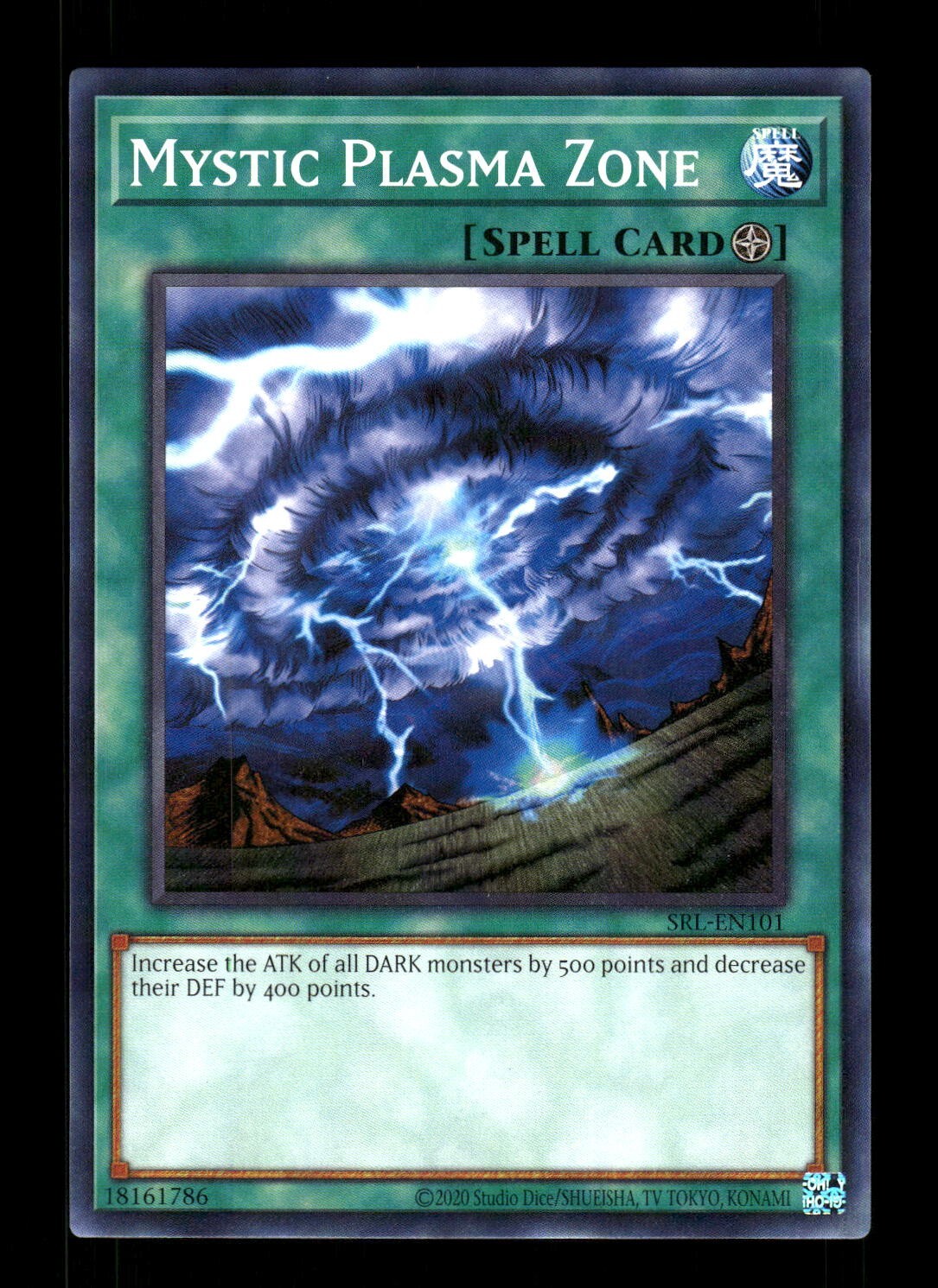 YuGiOh Spell Ruler Mystic Plasma Zone SRL-EN101 NM/MT * | eBay
