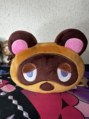 Tomy Nintendo Animal Crossing Tom Nook Head Plushie 6 Inch | eBay
