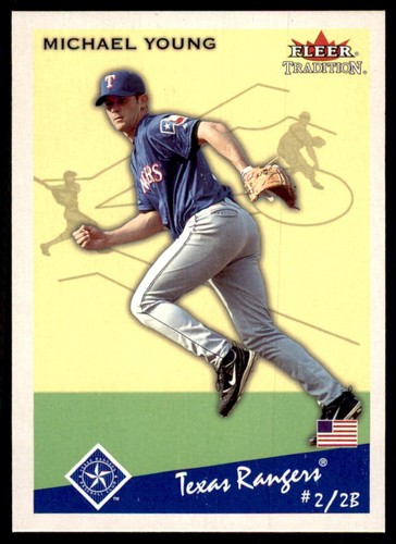 2002 Fleer Tradition Michael Young Baseball Cards #125 | eBay