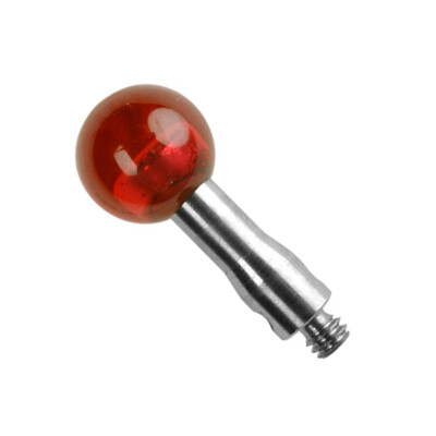 CMM Styli M2 Thread Stainless Steel Stem L10mm 6mm Ruby Ball Tip for A ...
