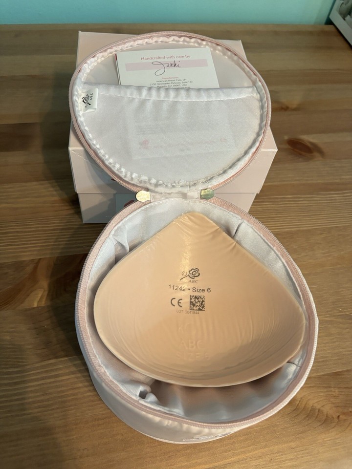 ABC LIGHTWEIGHT TRIANGLE SHAPER BREAST PROSTHESIS STYLE 11242 SIZE 6 ...