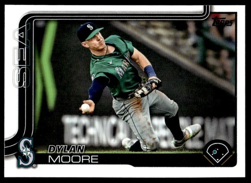 2025 Topps #105 Dylan Moore Seattle Mariners Baseball | eBay