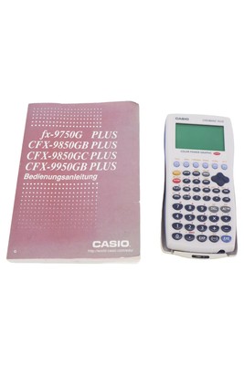Casio Calcolatrice Grafica CFX-9850GC PLUS Bianca | eBay