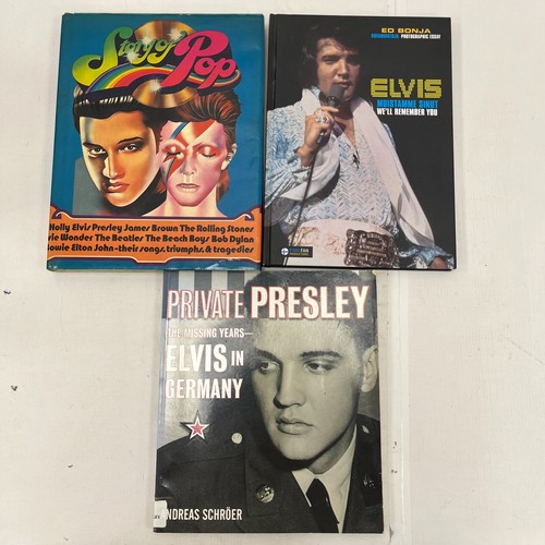 Elvis Presley Story of Pop Music Stars Essay Private Presley 3 Books ...