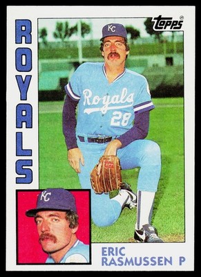 1984 Topps #724 Eric Rasmussen - VG | eBay
