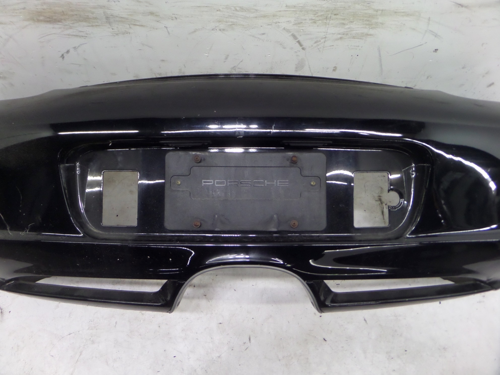 Porsche Boxster Rear Bumper Cover Black 986 97-04 OEM 986.505.411.08 ...