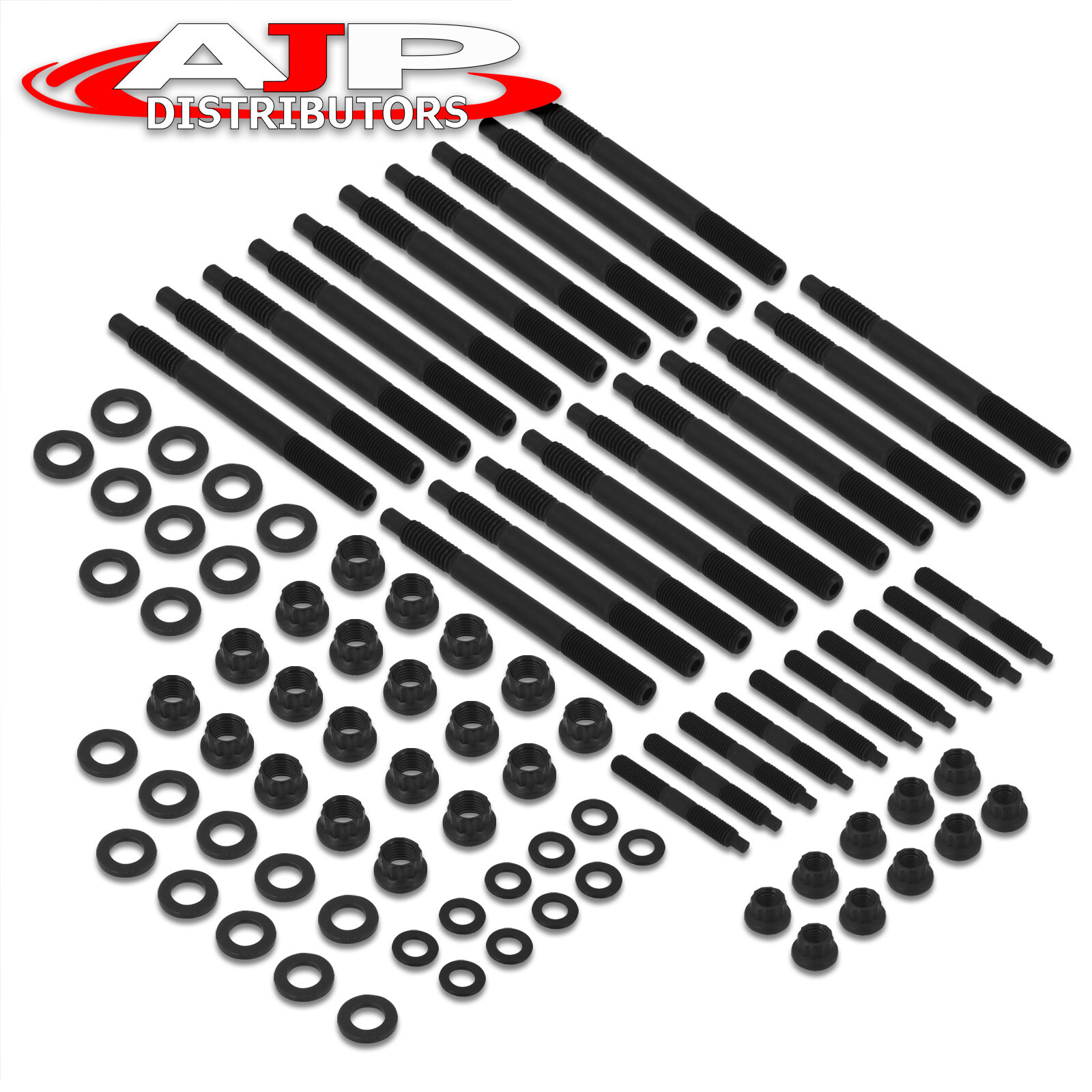 Steel Head Studs Bolts Kit For 2004-2020 Chevy GM Gen III IV LS Small ...