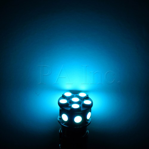 4x 1157 Dual Switching Mini Tail Stop Light Bulb 13 SMD LED Ice Blue P3 ...