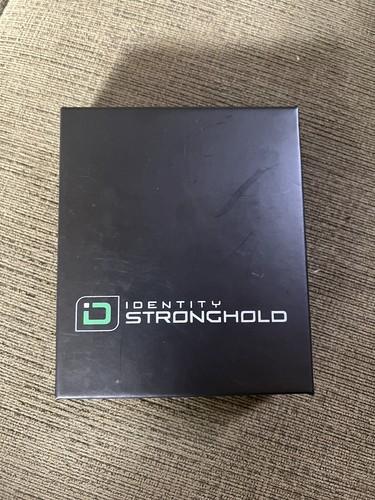 Identity Stronghold Secure Wallet; Shields your credit cards, Blk ...