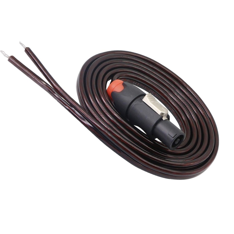 XMSJSIY Speakon Speaker Cable Bare Wire Open End Cable, Speakon to ...