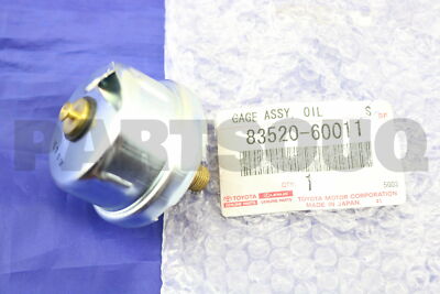 8352060011 Genuine Toyota GAGE ASSY,OIL PRESSURE SENDER 83520-60011 | eBay
