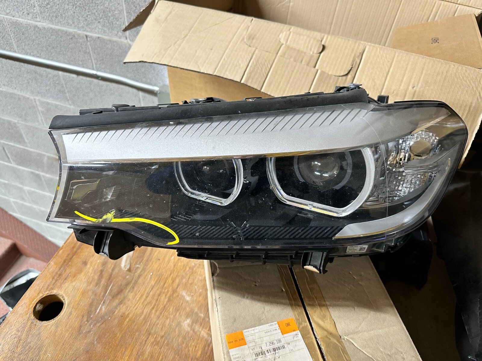 2018 2019 2020 BMW 530i 530e 540i LEFT DRIVER SIDE ADAPTIVE Headlight ...