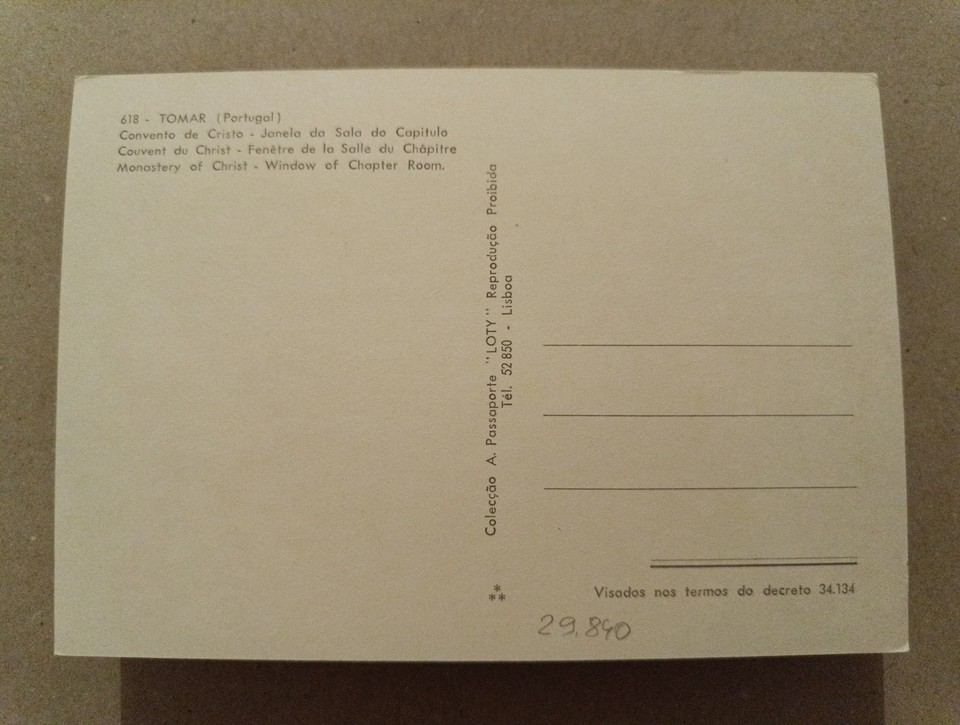 AK alte Ansichtskarte: Portugal Tomar | eBay