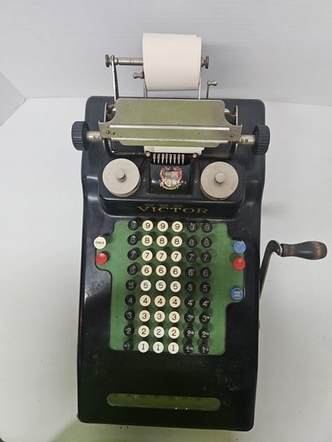 Antique VICTOR Adding Machine Vintage 1920's Era Very Heavy | eBay