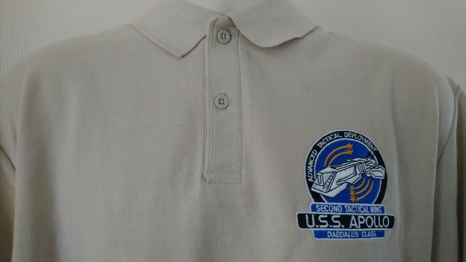 STARGATE ATLANTIS USS APOLLO POLO SHIRT | eBay